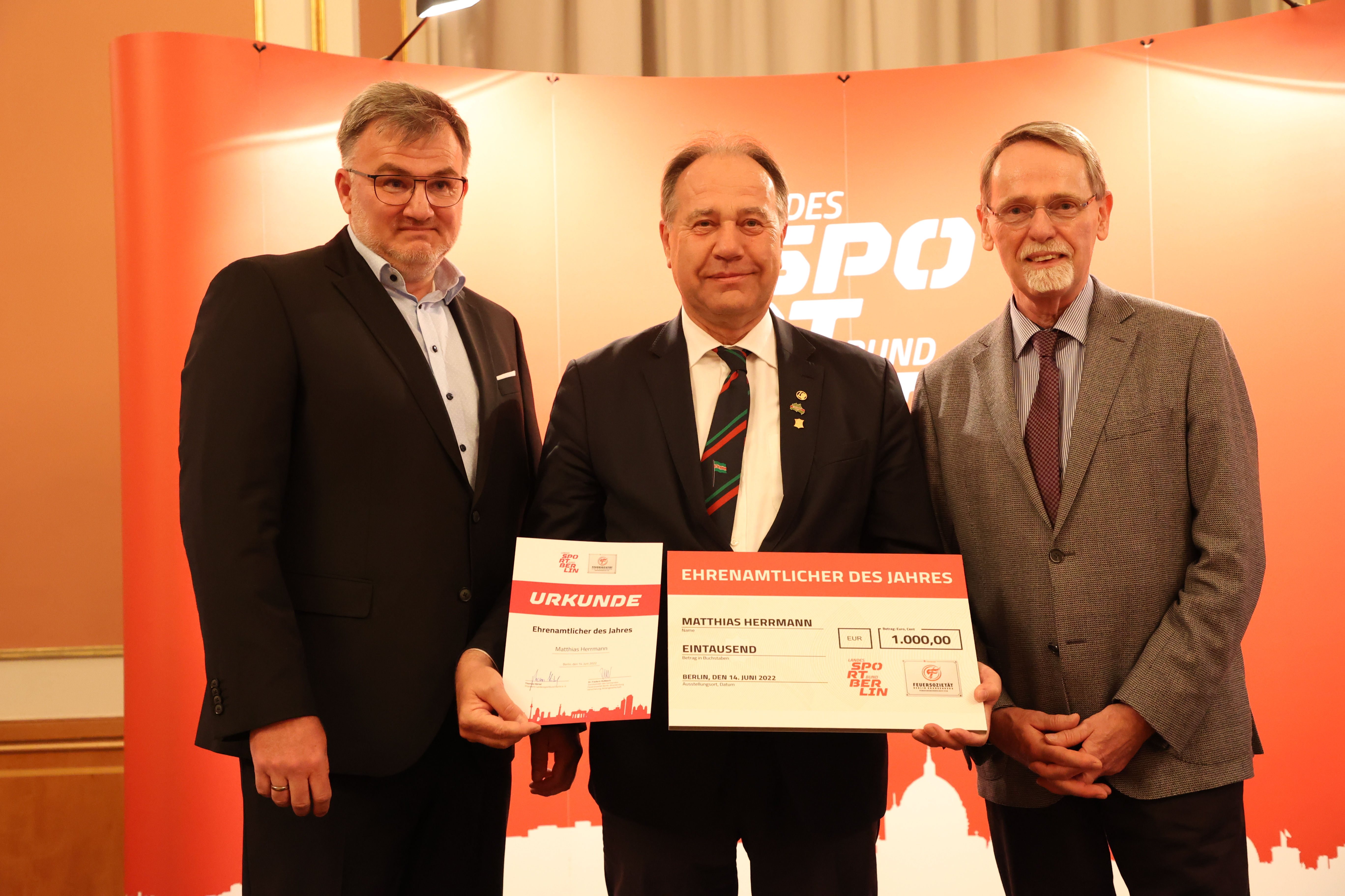 Matthias Herrmann von der RG Wiking ist Ehrenamtlicher des Jahres im ...